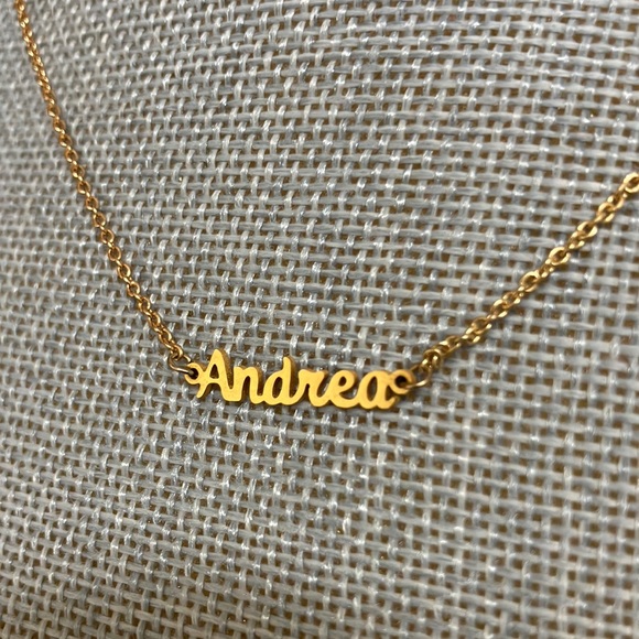Jewelry | Andrea Gold Necklace | Poshmark